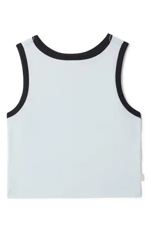 Brixton Garment Dye Crop Ringer Tank