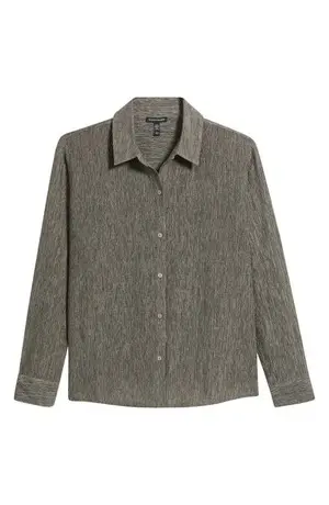 Eileen Fisher Classic Collar Easy Shirt