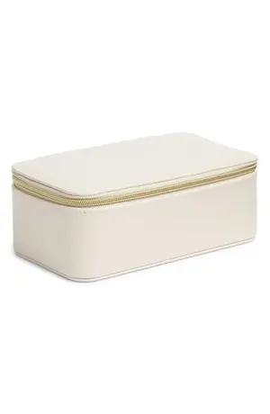 Nordstrom Rectangle Jewelry Box - Cream
