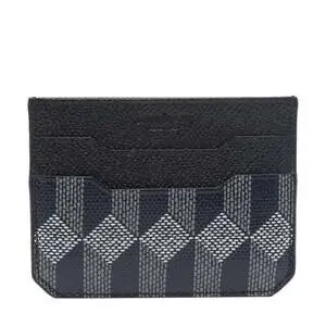 AU DEPART Logo Card Holder - Black