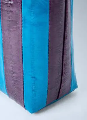 Dries Van Noten Striped Handle Handbag