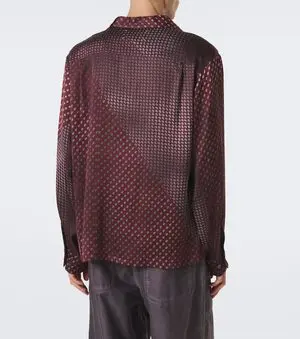 MAISON MARGIELA Paisley Satin Shirt