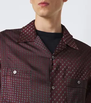 MAISON MARGIELA Paisley Satin Shirt