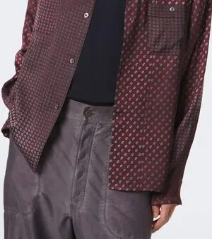 MAISON MARGIELA Paisley Satin Shirt