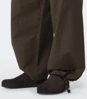 JW Anderson Cotton-blend Wide-leg Pants