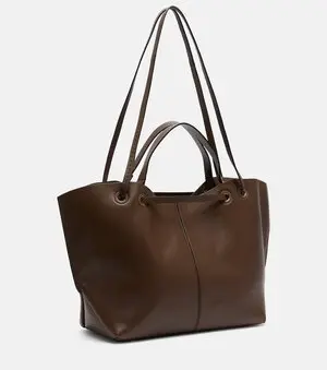 Max Mara Leather Tote Bag