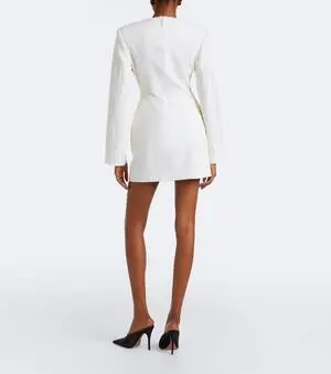 Rachel Gilbert Finley Wool-blend Minidress - White