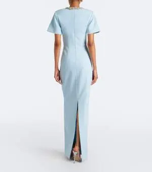 Rachel Gilbert Embellished Corset Gown
