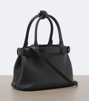 Prada Small Leather Top-handle Bag - Black