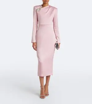 Rachel Gilbert Embellished Cocktail Dress