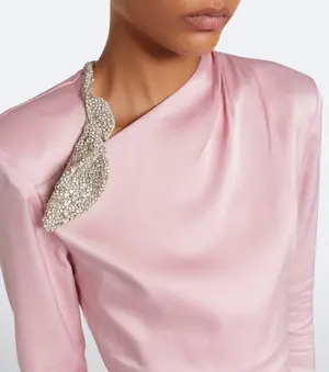 Rachel Gilbert Embellished Cocktail Dress