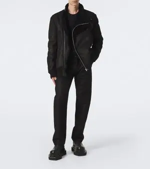 Rick Owens Kurdt Ramie And Cotton Straight Pants