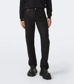 Rick Owens Kurdt Ramie And Cotton Straight Pants
