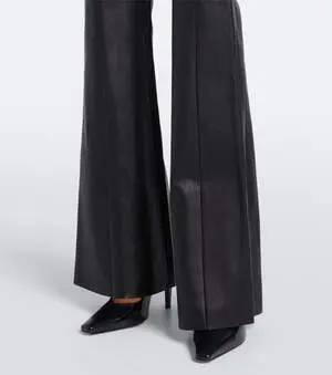 Stouls Leather Flared Pants