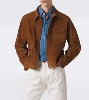 Ralph Lauren Alston Suede Jacket
