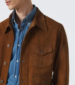Ralph Lauren Alston Suede Jacket