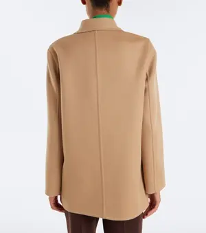 Valentino Garavani Vlogo Wool And Cashmere Jacket