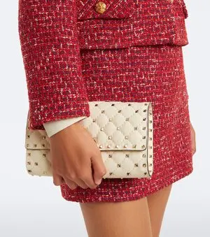 Valentino Garavani Rockstud Spike Small Leather Crossbody Bag