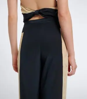 SIR. Sona Silk Wide-leg Pants