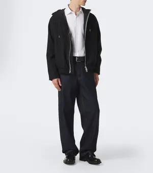 Sacai Hooded Wool Jacket