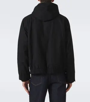 Sacai Hooded Wool Jacket