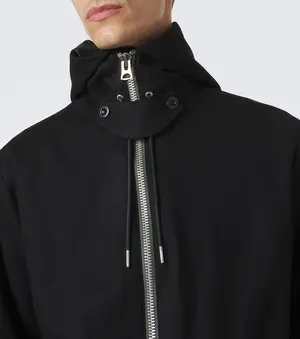 Sacai Hooded Wool Jacket