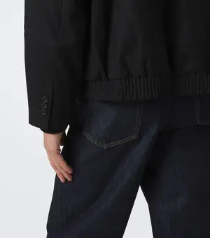 Sacai Hooded Wool Jacket
