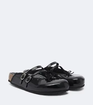 BIRKENSTOCK X Repetto Scala Leather Mules - Black