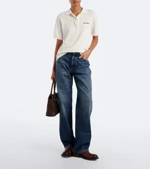 Miu Miu Wide-leg Jeans