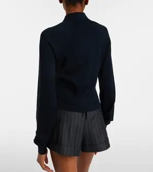 Givenchy Cotton And Silk Polo Sweater