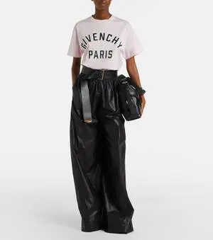 Givenchy Logo Appliqué Cotton T-shirt