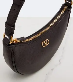 Valentino Garavani Vlogo Mini Leather Shoulder Bag
