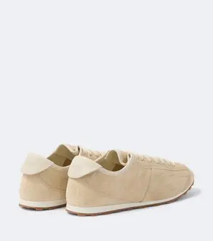 Jacquemus Tennis Croc-effect Suede Sneakers