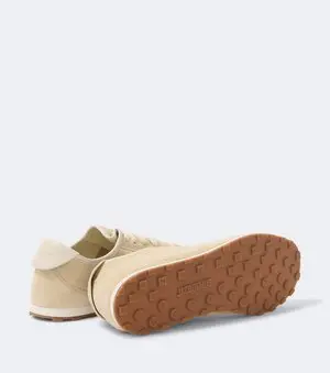 Jacquemus Tennis Croc-effect Suede Sneakers