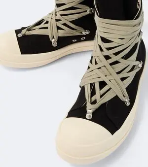 Rick Owens Megalace High-top Sneakers