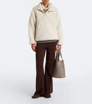 The Upside Teddy Sweatshirt - Beige