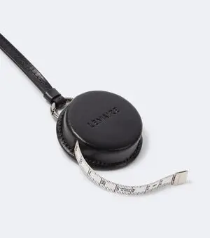 LEMAIRE Leather Necklace - Black