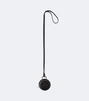 LEMAIRE Leather Necklace - Black