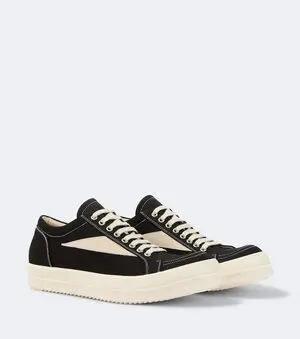 Rick Owens Canvas Sneakers - Black