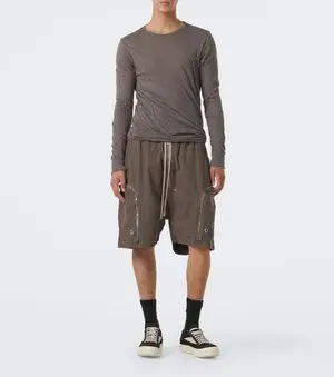 Rick Owens Canvas Sneakers - Black