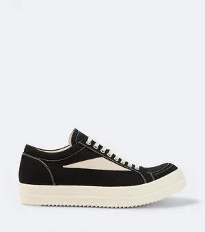 Rick Owens Canvas Sneakers - Black