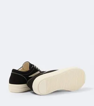 Rick Owens Canvas Sneakers - Black