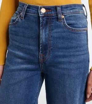 7 For All Mankind Jo High-rise Flared Jeans