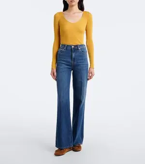 7 For All Mankind Jo High-rise Flared Jeans