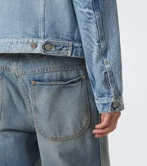 MAISON MARGIELA Patchwork Denim Trucker Jacket