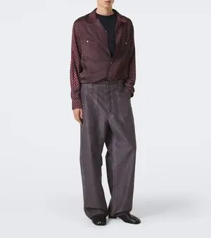 MAISON MARGIELA Cotton Wide-leg Pants