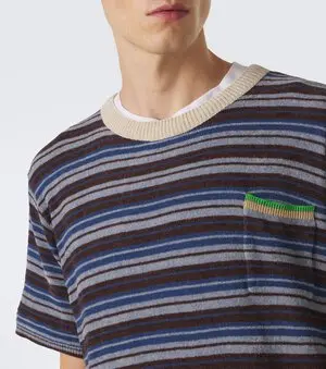 MAISON MARGIELA Knitted Striped T-shirt