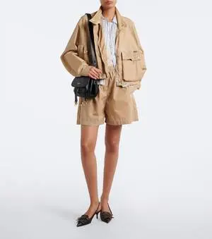 Prada Corsaire Mini Fringed Leather Shoulder Bag