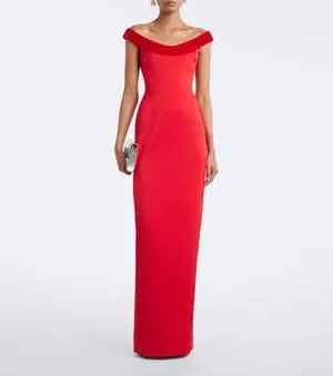 David Koma Off-shoulder Gown