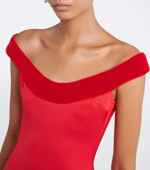 David Koma Off-shoulder Gown